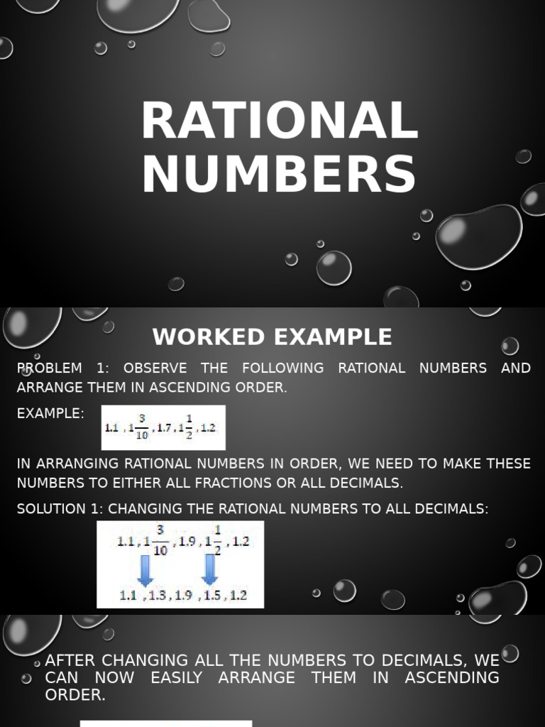 Rational Numbers2 | PDF | Teaching Methods & Materials