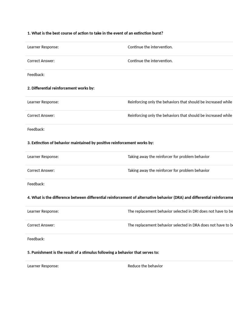 05 Decreasing Behavior 1,30h | PDF | Reinforcement | Scientific Theories
