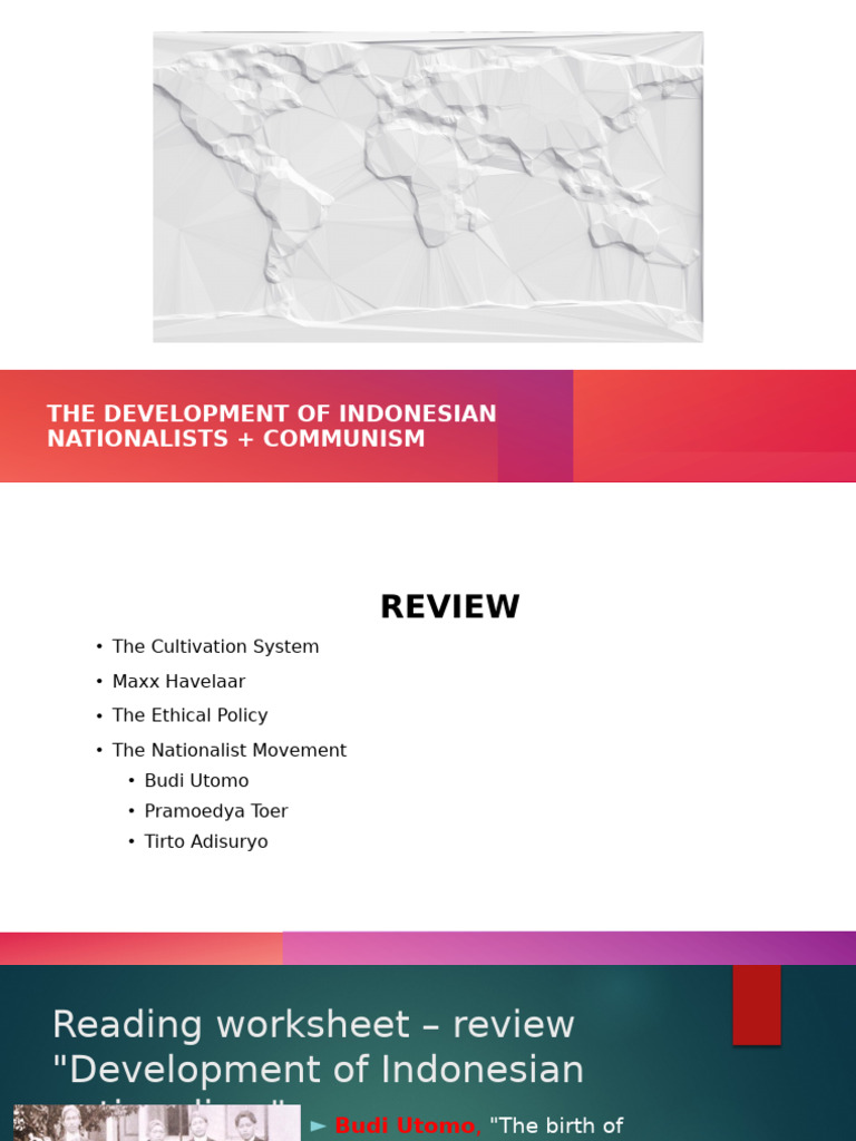 02 - The Development of Indonesian Nationalists and Communism | PDF | Politics