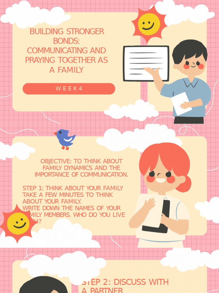 Building Stronger Bonds Communicating and Praying Together As A Family ...