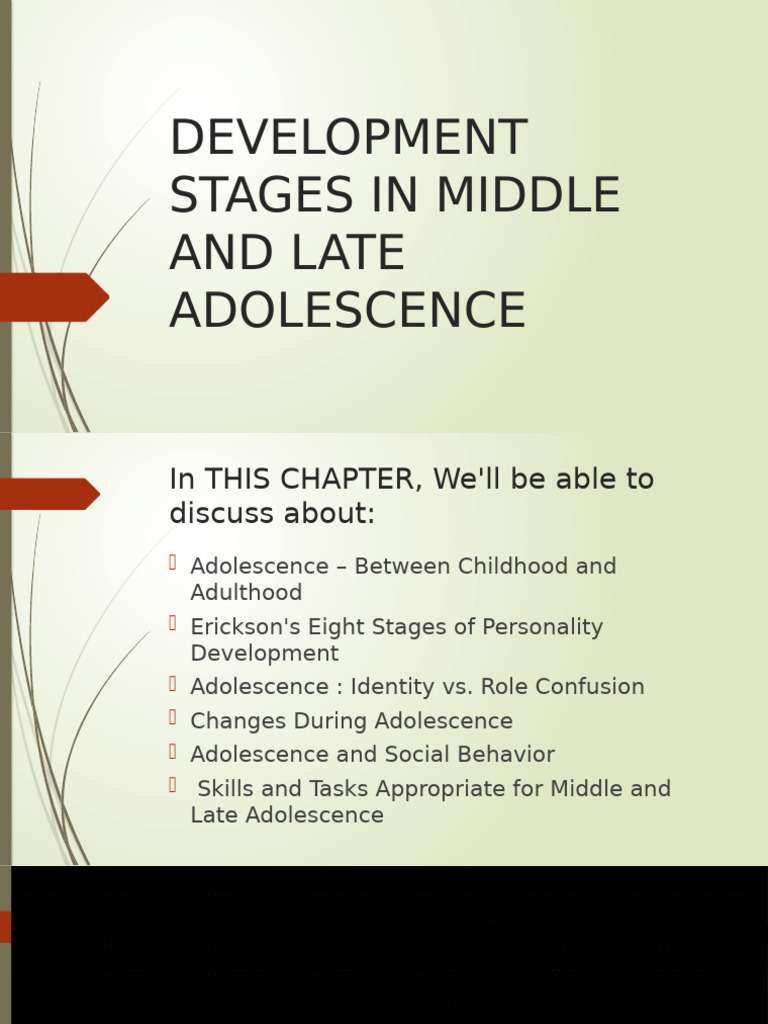 Adolescent Development Stages Explained | PDF | Adolescence | Liberal ...