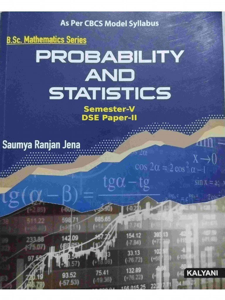 Dse - Probability & Statistics | PDF