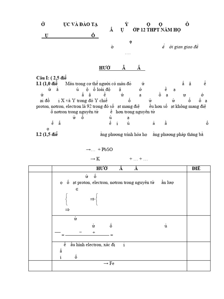 2023-2024 Hsg 12 Cụm Số 2 Gia Lai - Hdc | PDF