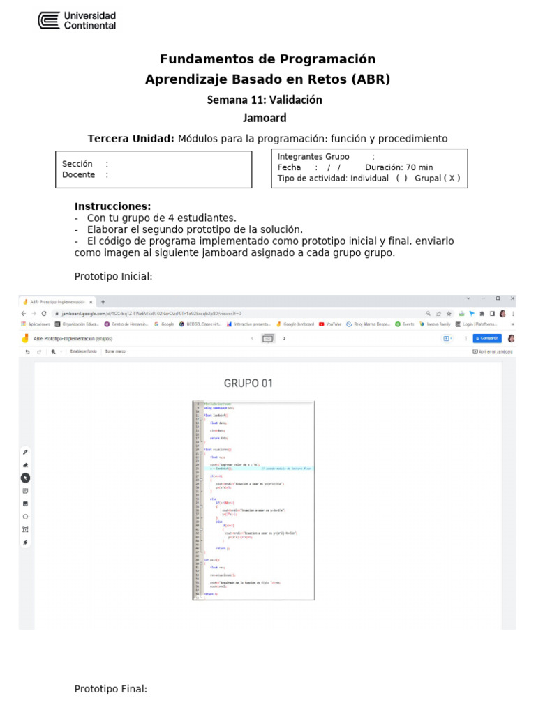 Etapa 03 Validación | PDF