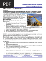 JCB Telehandler Safe Use Guidelines | PDF | Safety