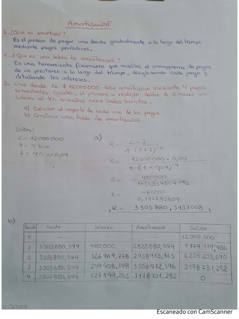 Mate Financiera Practica 2 | PDF