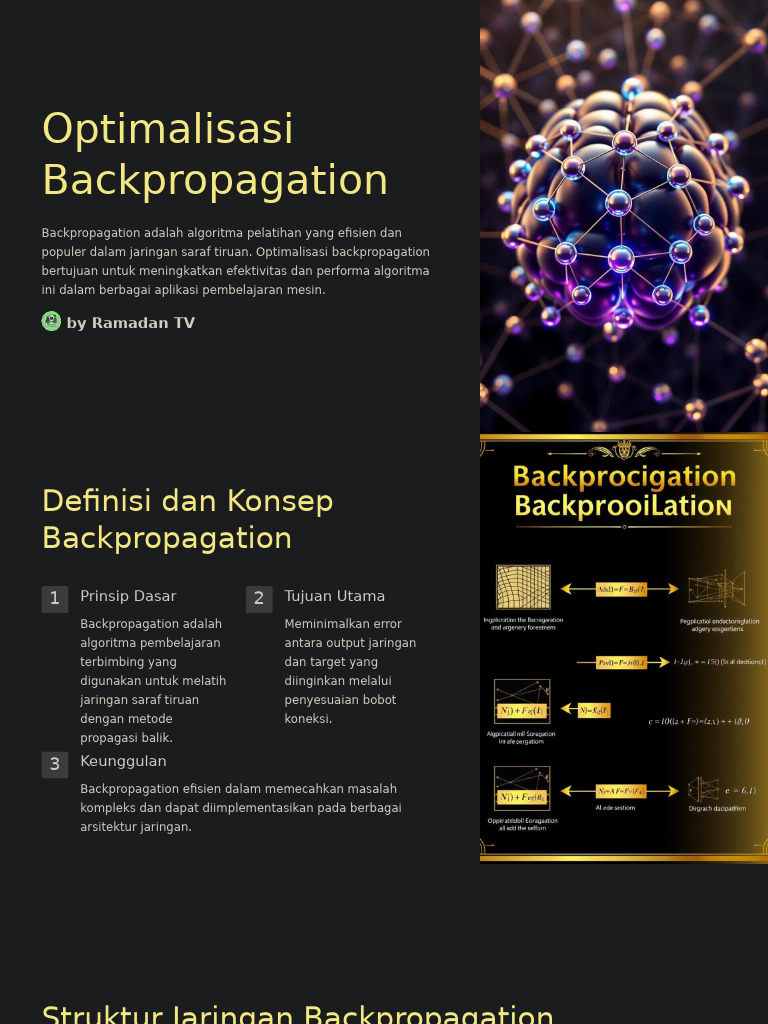 Optimalisasi Backpropagation | PDF | Sains & Matematika | Komputer