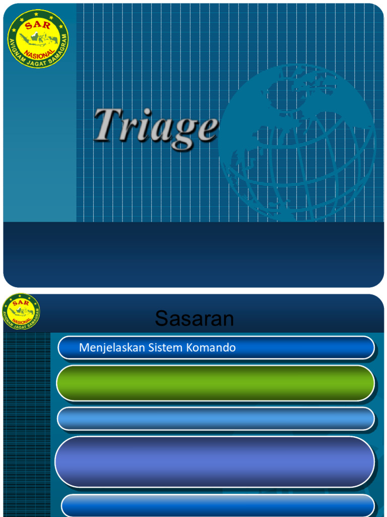 Panduan Triage untuk Responder Medis | PDF | Sains & Matematika