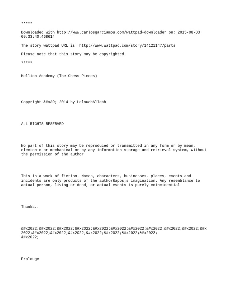 Hellion Academy 1 | PDF