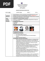 Activity For Grade 7 - AP 3.1 Nasyonalismo | PDF