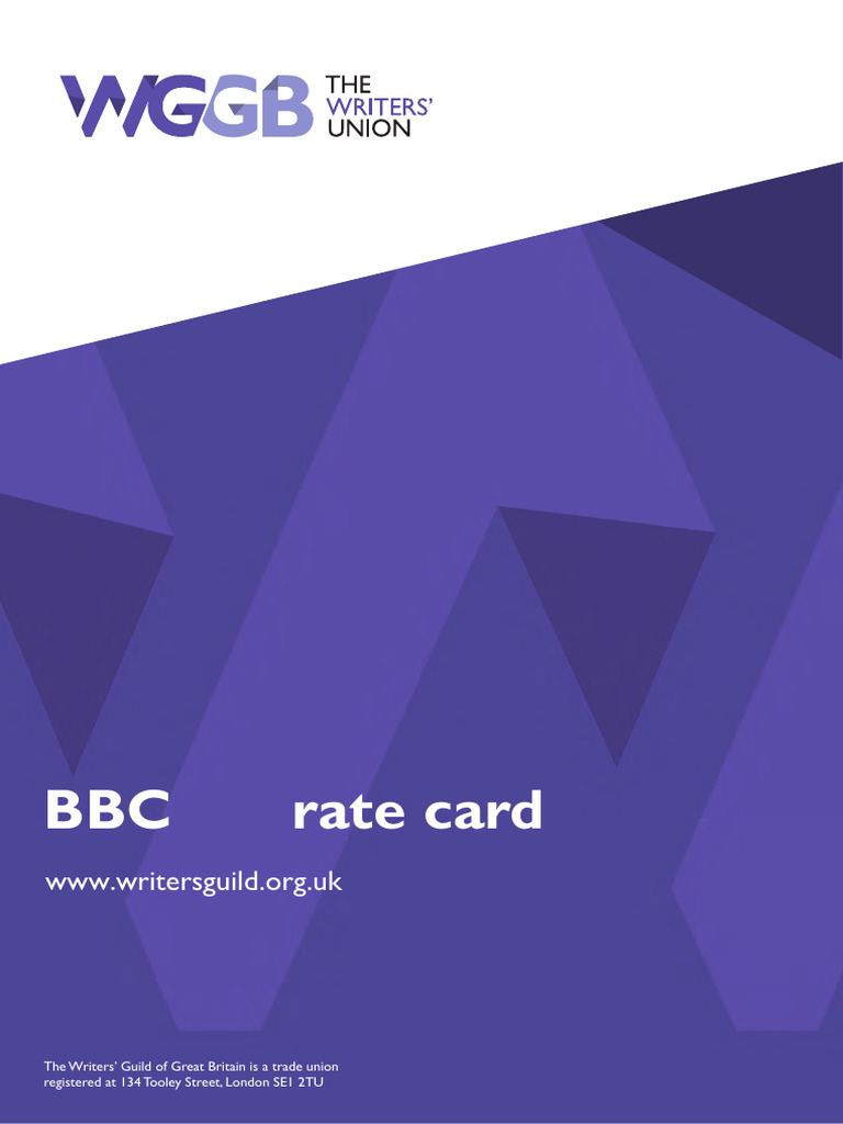 BBC TV Rate Card 2021 Update | PDF