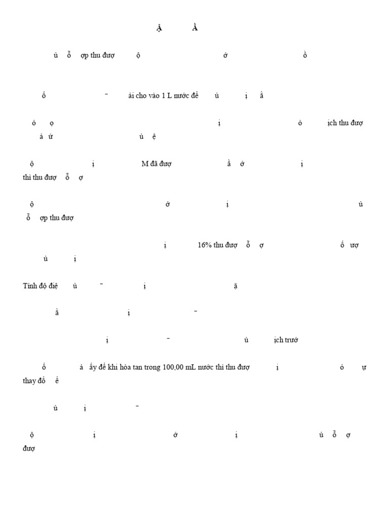 Bai Tap Acid Base | PDF
