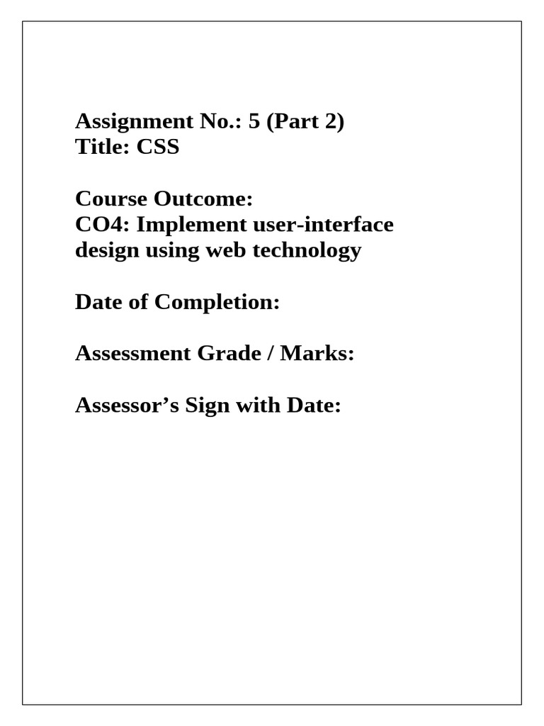 5th Ass-Hci | PDF | Web Development | Internet