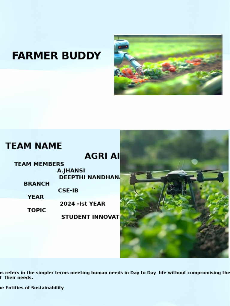 AI-Powered Farmer Buddy Platform | PDF