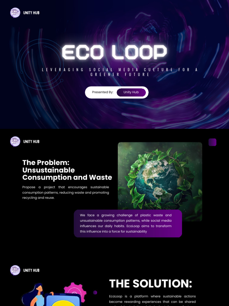 ECO LOOP | PDF | Recycling | Sustainability