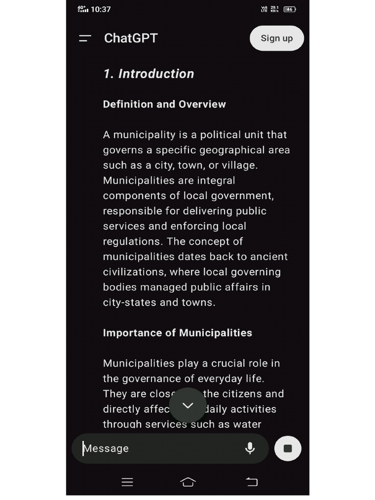 Municipalities PDF | PDF