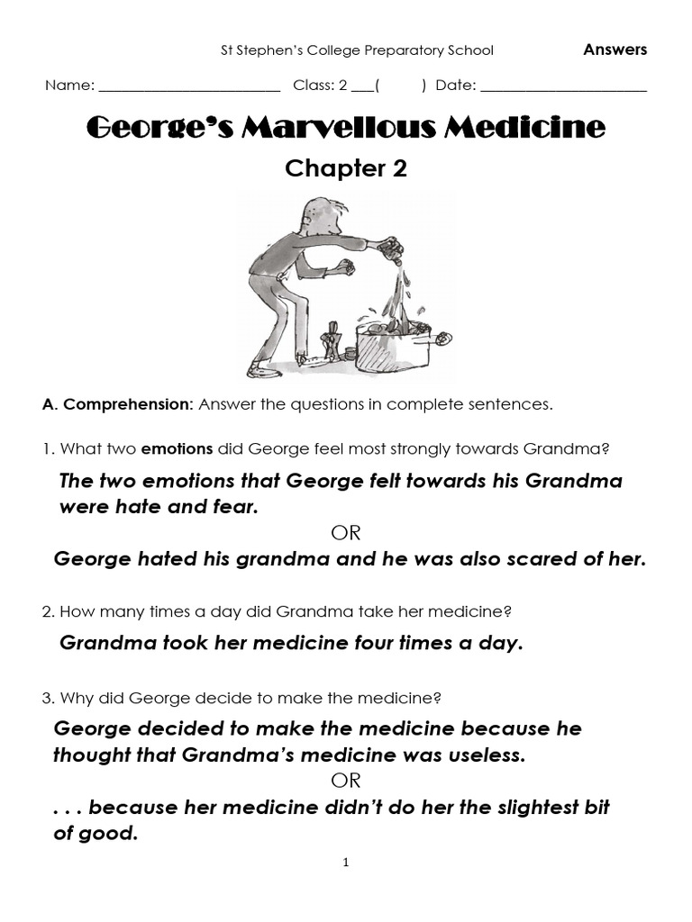 English GMM CH Apter 2 WS-Answer Key | PDF | Wellness