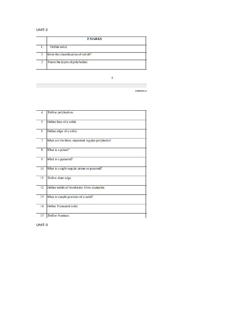 2 Marks Questions | PDF