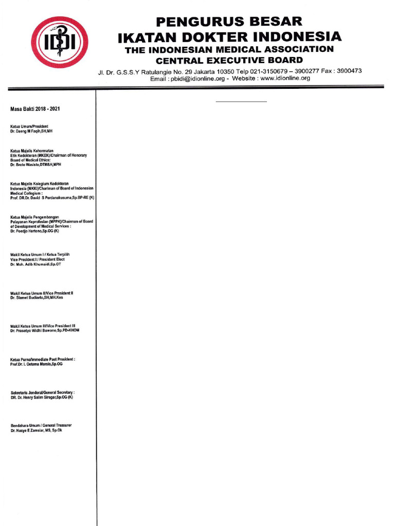 Surat Tugas Wisma Atlet Gel. 51 | PDF