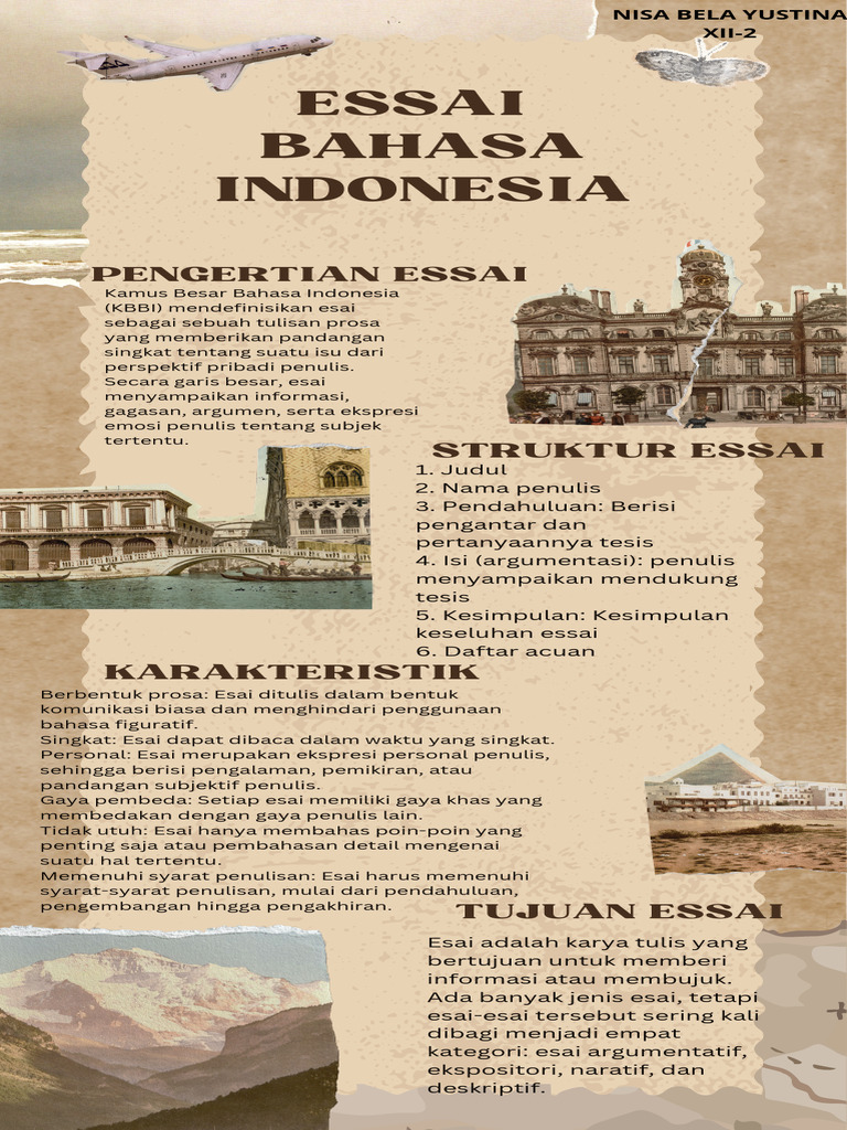Infografis Esai | PDF | Fiksi Umum