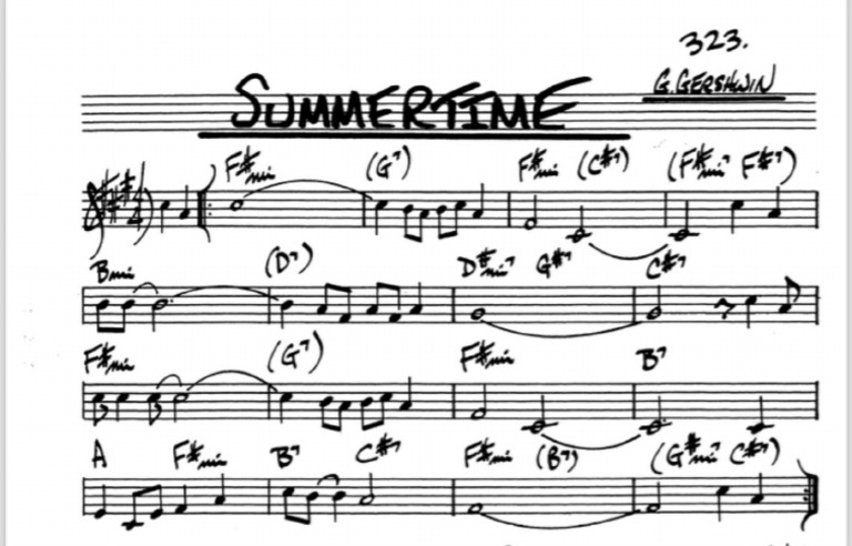 Summertime. Alto Sax | PDF