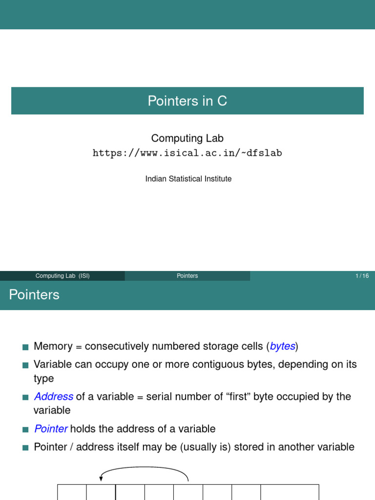 5. C-pointers | PDF | Pointer (Computer Programming) | Computer ... 5. C-pointers | PDF | Pointer (Computer Programming) | Computer ...