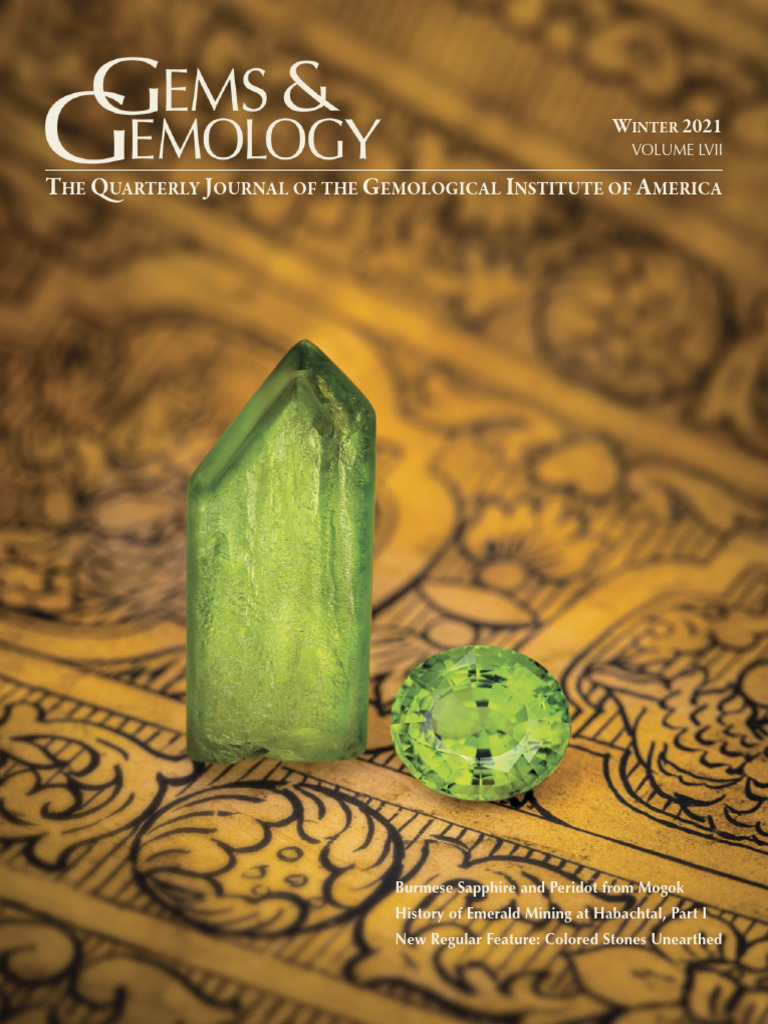 Winter 2021 Gems Gemology v2 | PDF | Gemstone | Myanmar
