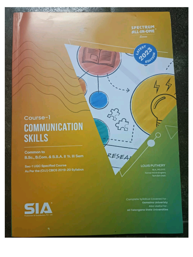 Comunication Skills Sem 3 | PDF