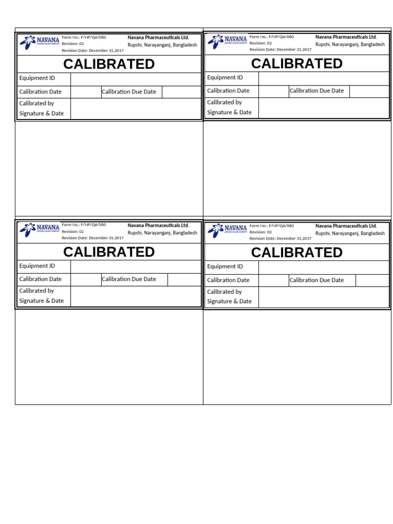 Calibrated Label | PDF