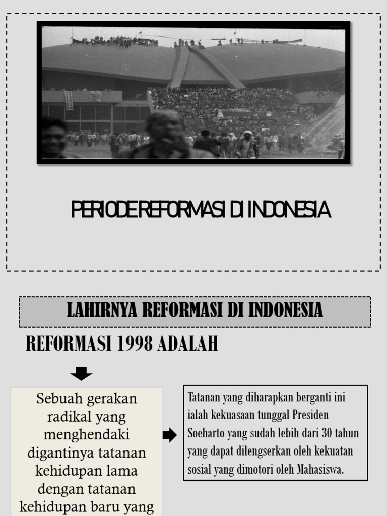 Runtuhnya Orde Baru Dan Lahirnya Reformasi | PDF