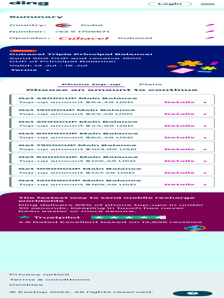 Send Online Top-Up. Instant Mobile Recharge Ding | PDF | Business | Finance & Money Management