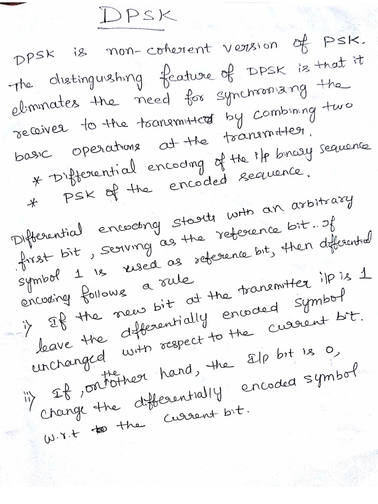 DPSK | PDF