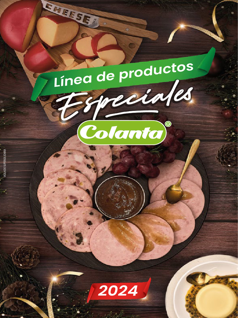 Catálogo Navidad Colanta 2024 - Con Precios | PDF | Alimentos | Cocina