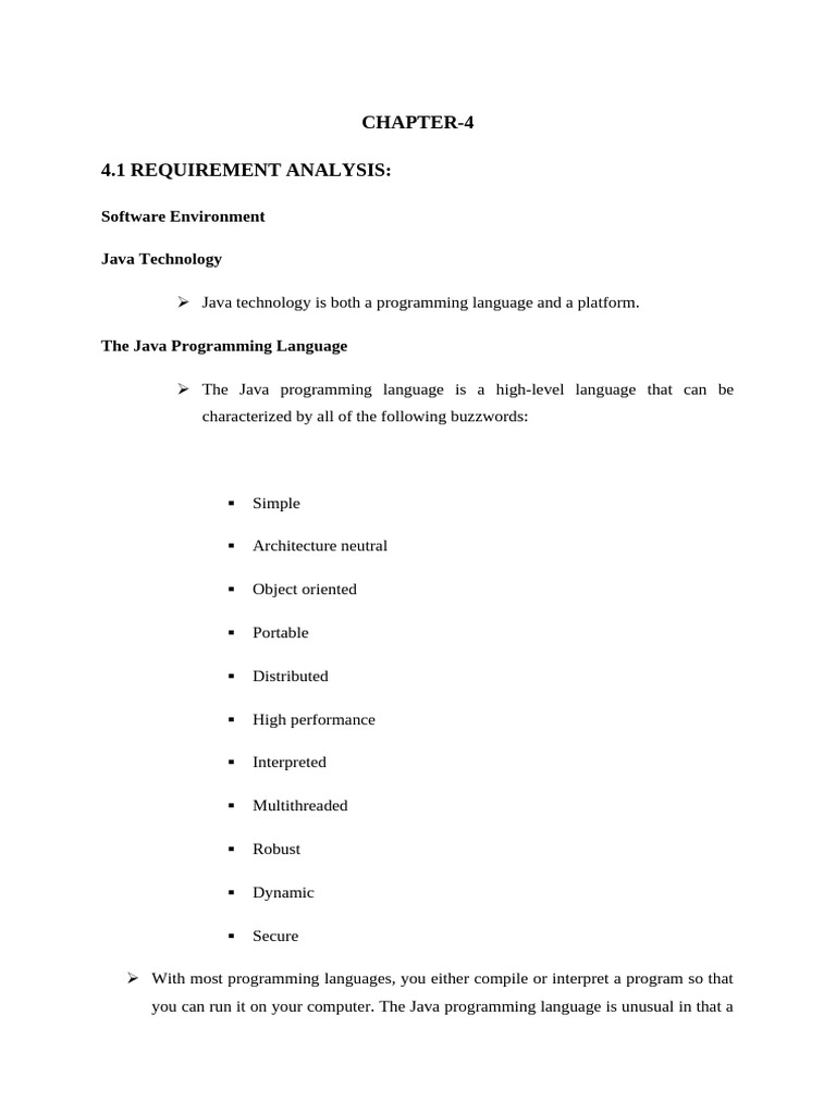 Chapter 4-DEVELOPEMENT PROCESS | PDF | Internet Protocol Suite | Java (Programming Language)