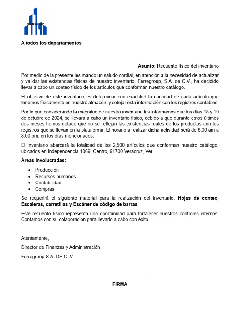 Carta Informativa (1) | PDF