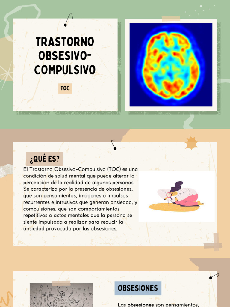 TOC | PDF | Desorden obsesivo compulsivo | Las emociones