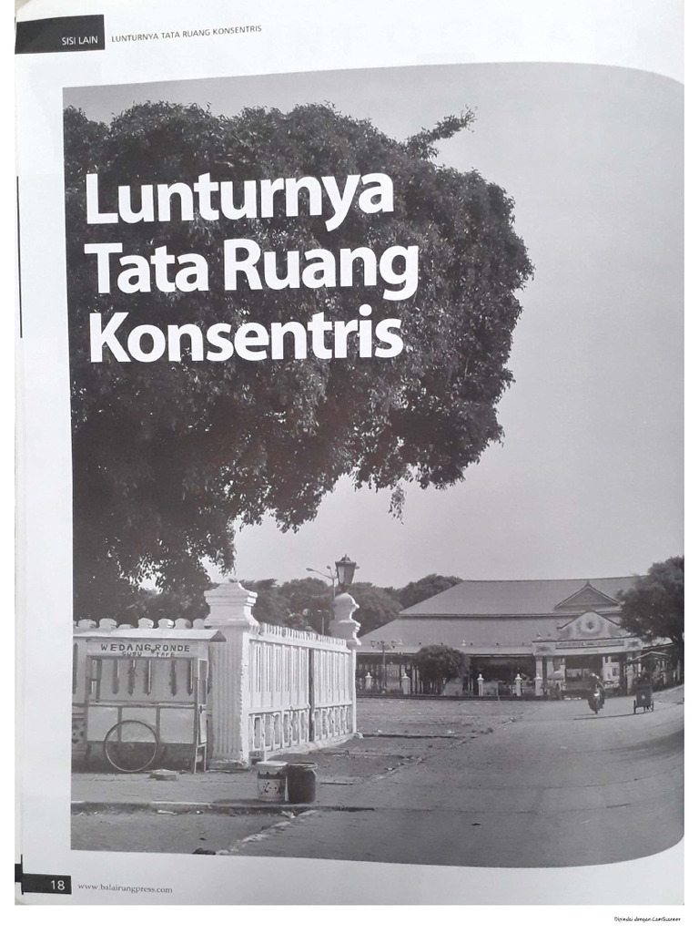 Lunturnya Tata Ruang Konsentris | PDF