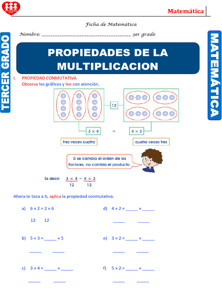 3er grado-matemática (1) | PDF | Sintaxis (Lógica) | Álgebra abstracta