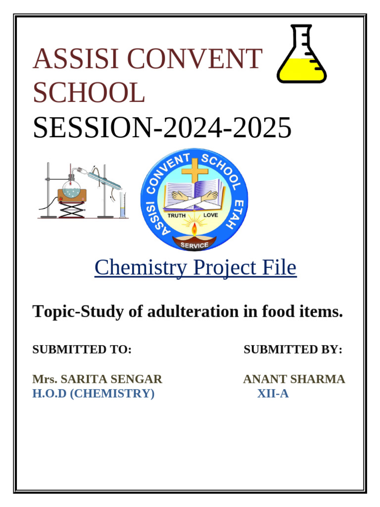 _chemistry-project-13-pdf-free | PDF | Foods | Chili Pepper