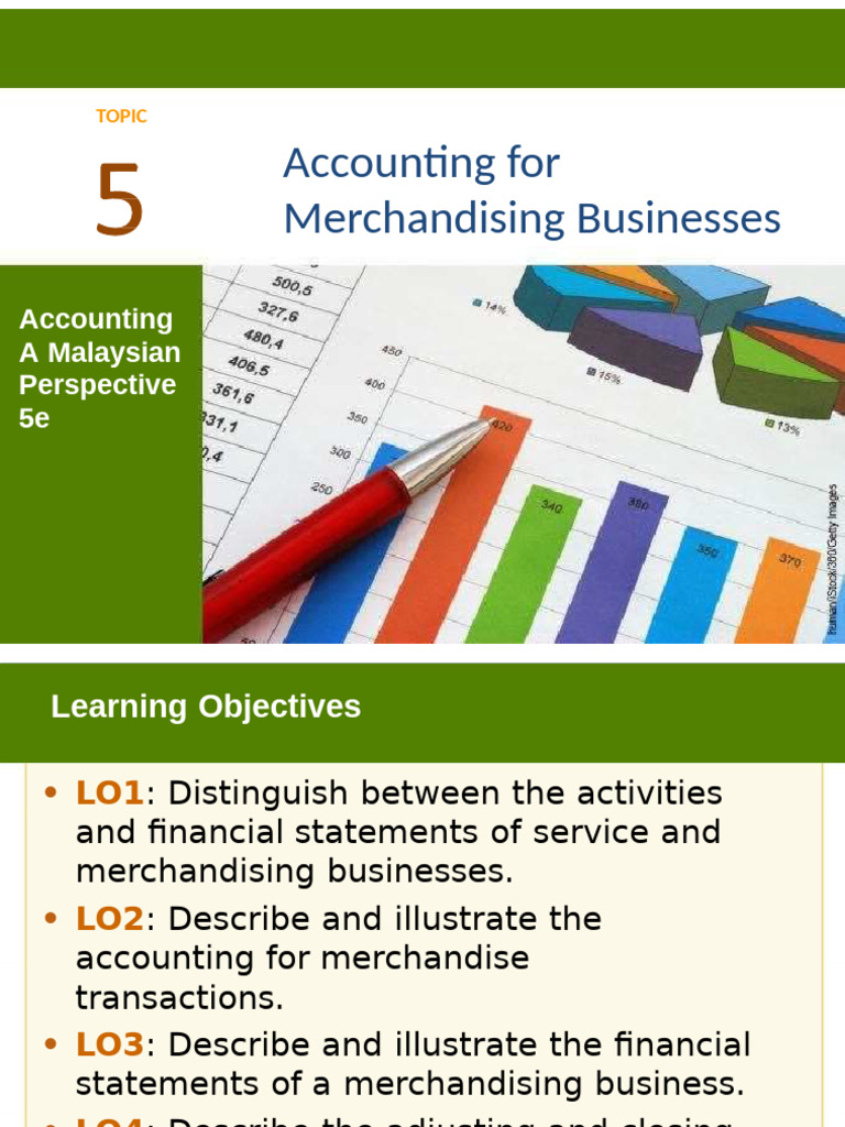 BKAN1013 Topic 5 A212 Accounting For Merchandising Business | PDF | Debits And Credits | Expense