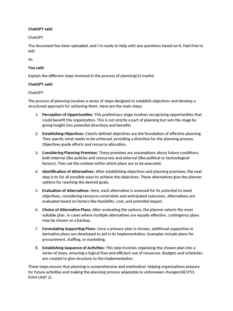 Unit 2 and 5 Pom | PDF | Goal | Decision Making