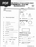 Grade 3 Term 2 Maths Assessment | PDF