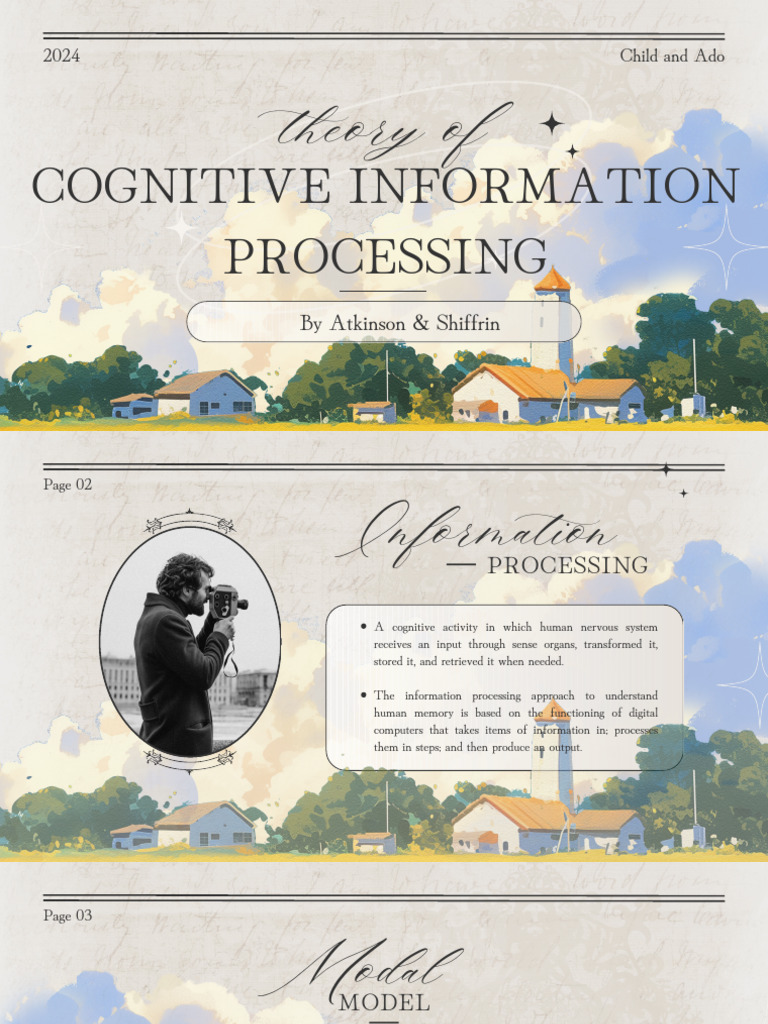 Cognitive Information Processing Theory | PDF | Memory | Psychological ...