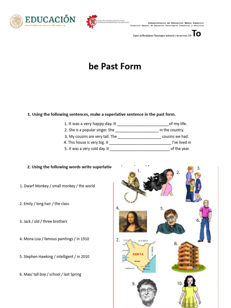 To Be Past Form | PDF | Art | Computers