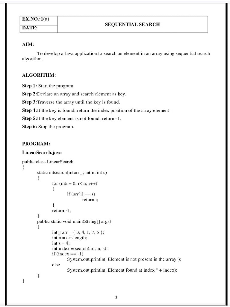 Opps Practical 1 | PDF