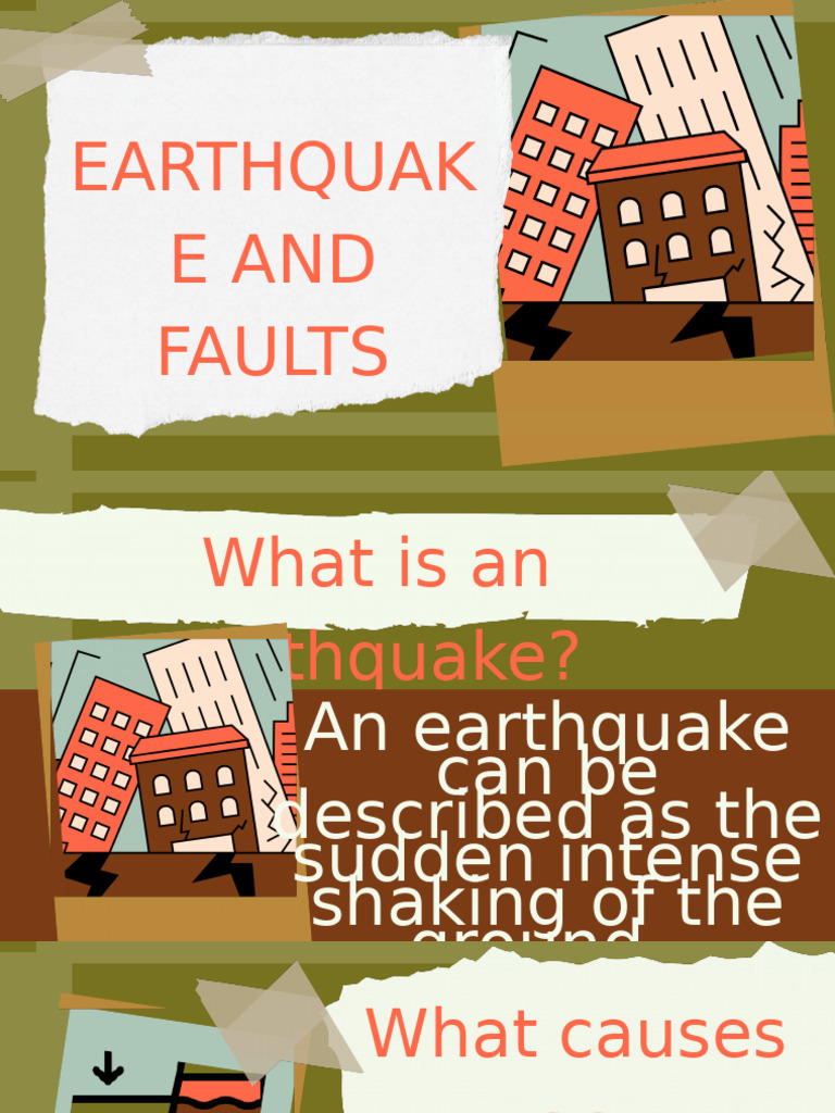 Earthquake and Faults | PDF | Science & Mathematics