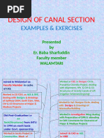 Open Channel Design | PDF | Storm Drain | Stormwater