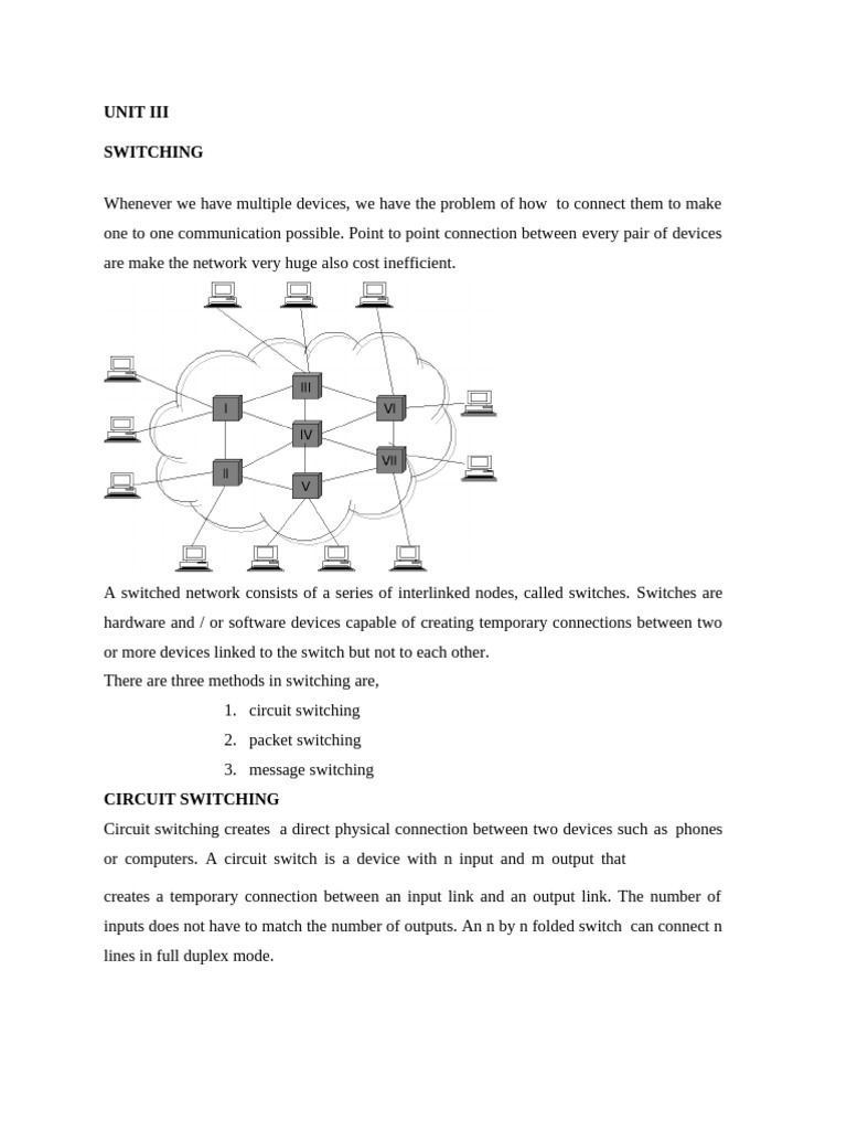 Cn Unit 3 1 Pdf I Pv6 Internet Protocols