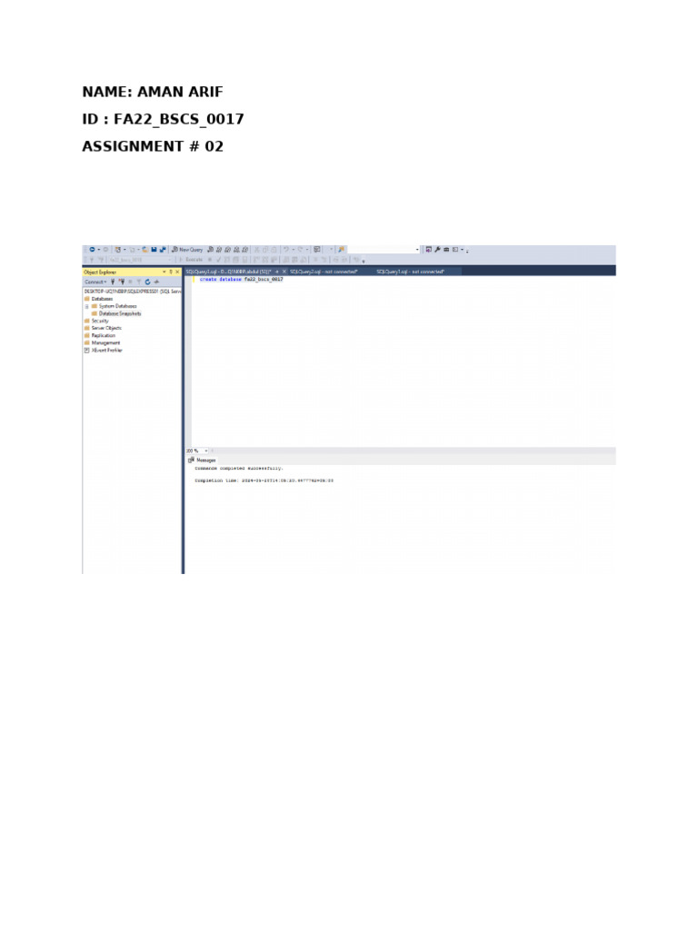 Aman Arif Assignment | PDF