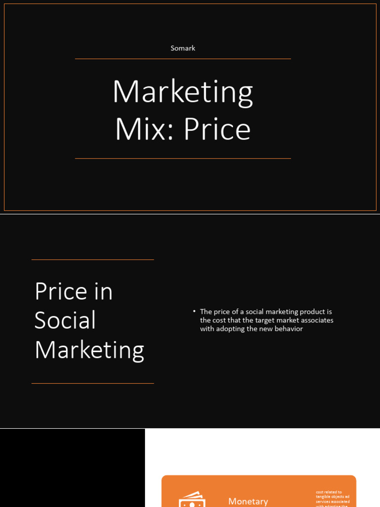 Marketing Mix - Price | PDF